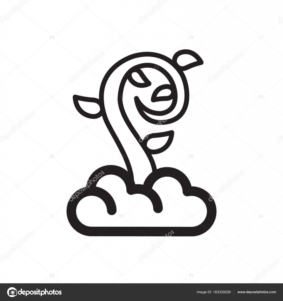 Thin line sprout icon — Stock Vector © AngBay #163329228