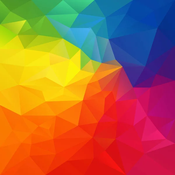 Vector Abstract Irregular Polygon Background With A Triangle Pattern In