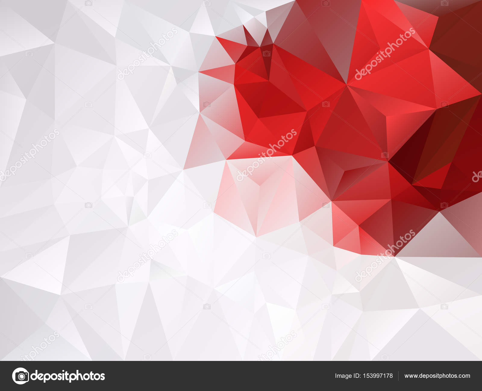 Vector Abstract Irregular Polygon Background With A Triangle Pattern In