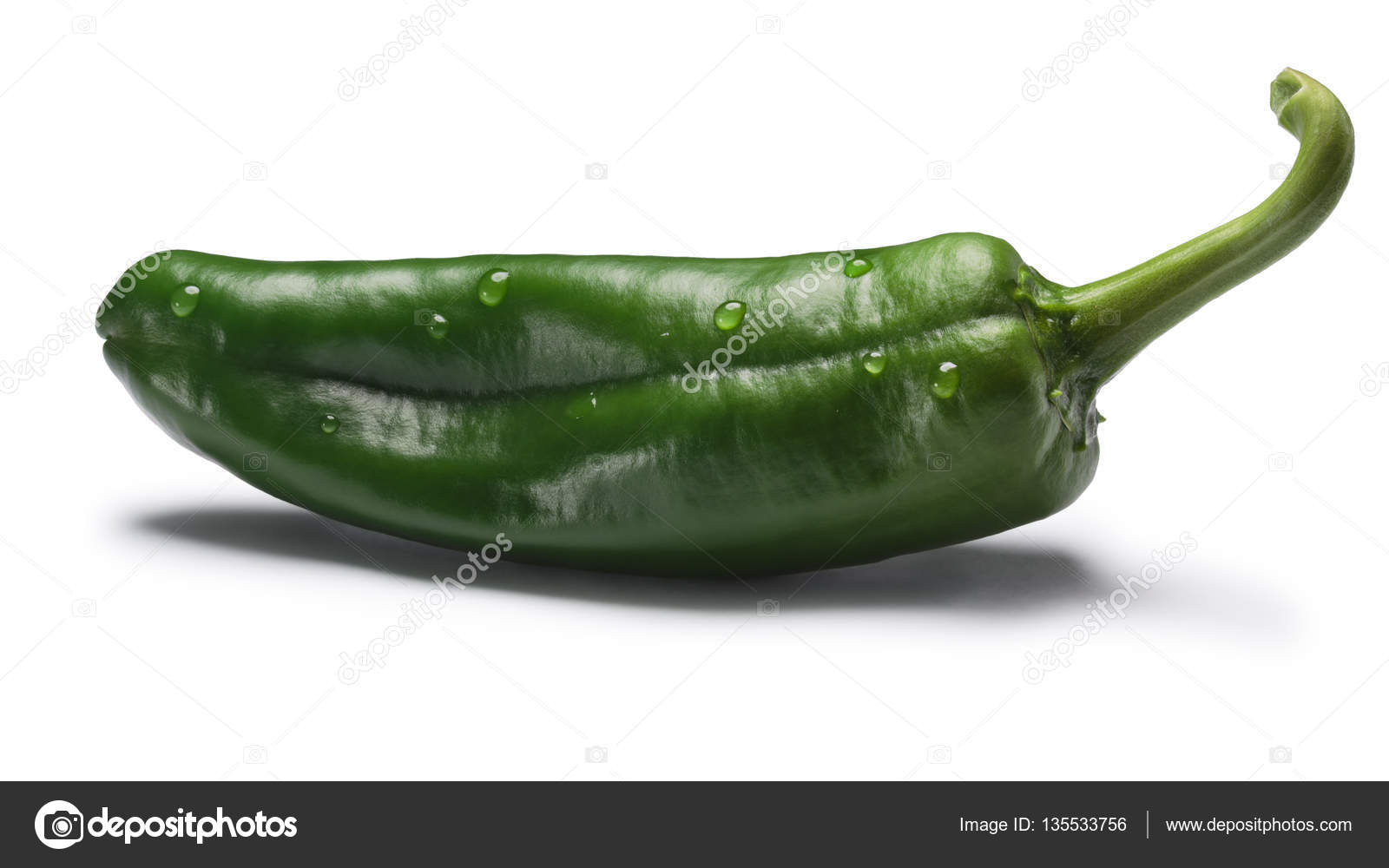 Chile verde de Anaheim, caminos — Foto de stock #135533756 © maxsol7