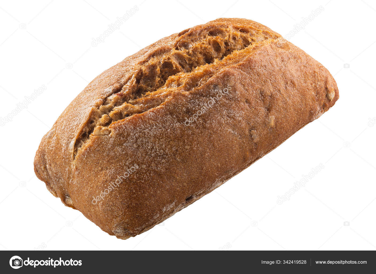 Pan integral multigrano, caminos — Foto de stock #342419528 © maxsol7