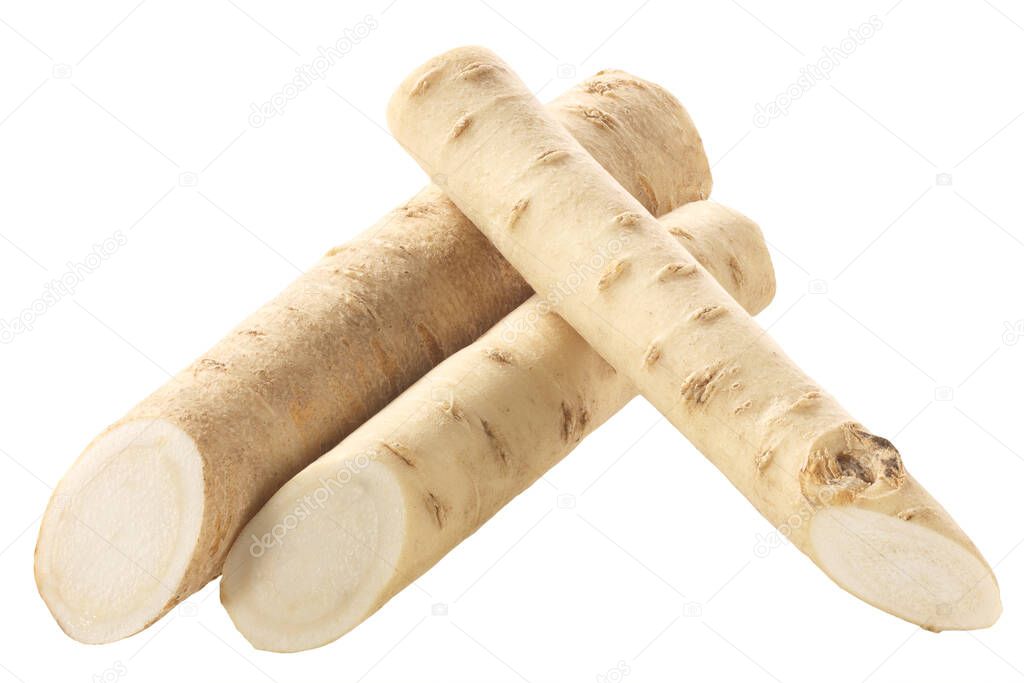 Ra ces de r bano picante cortadas (Armoracia rusticana taproot ...