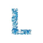Christmas font - alphabet letter L Stock Photo by ©silverkblack 1377633