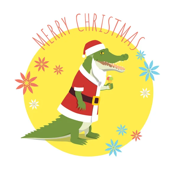 44 Alligator santa Stock Illustrations | Depositphotos