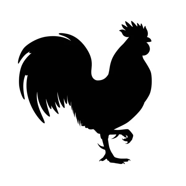 Rooster vector silhouette — Stock Vector © rosinka #100899052 Rooster vector silhouette — Stock Vector © rosinka #100899052