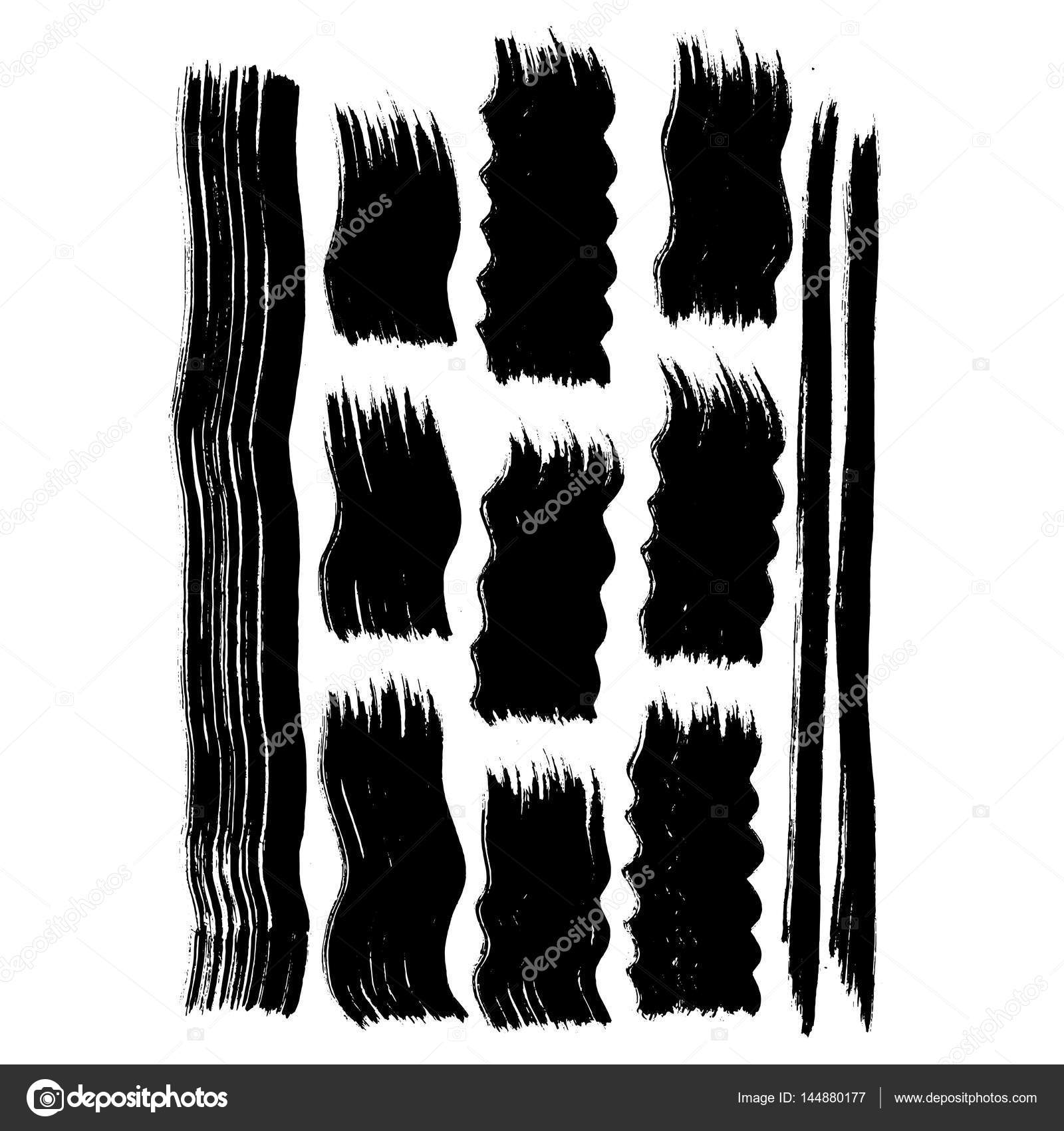 Hand-drawn ink collection Stock Vector Image by ©TAkhmet #144880177