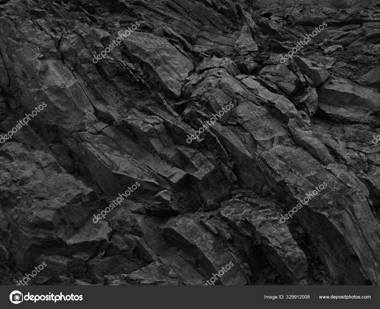 Seamless Dark Rock Texture