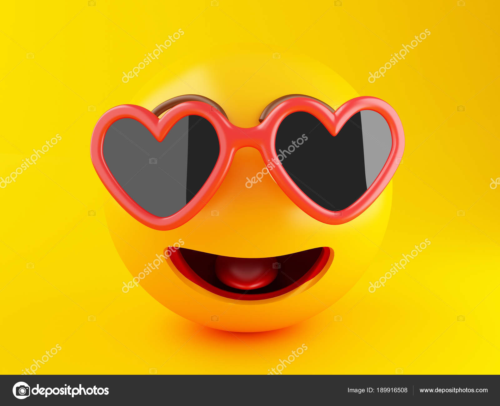 Summer Smiley Face With Sunglasses
