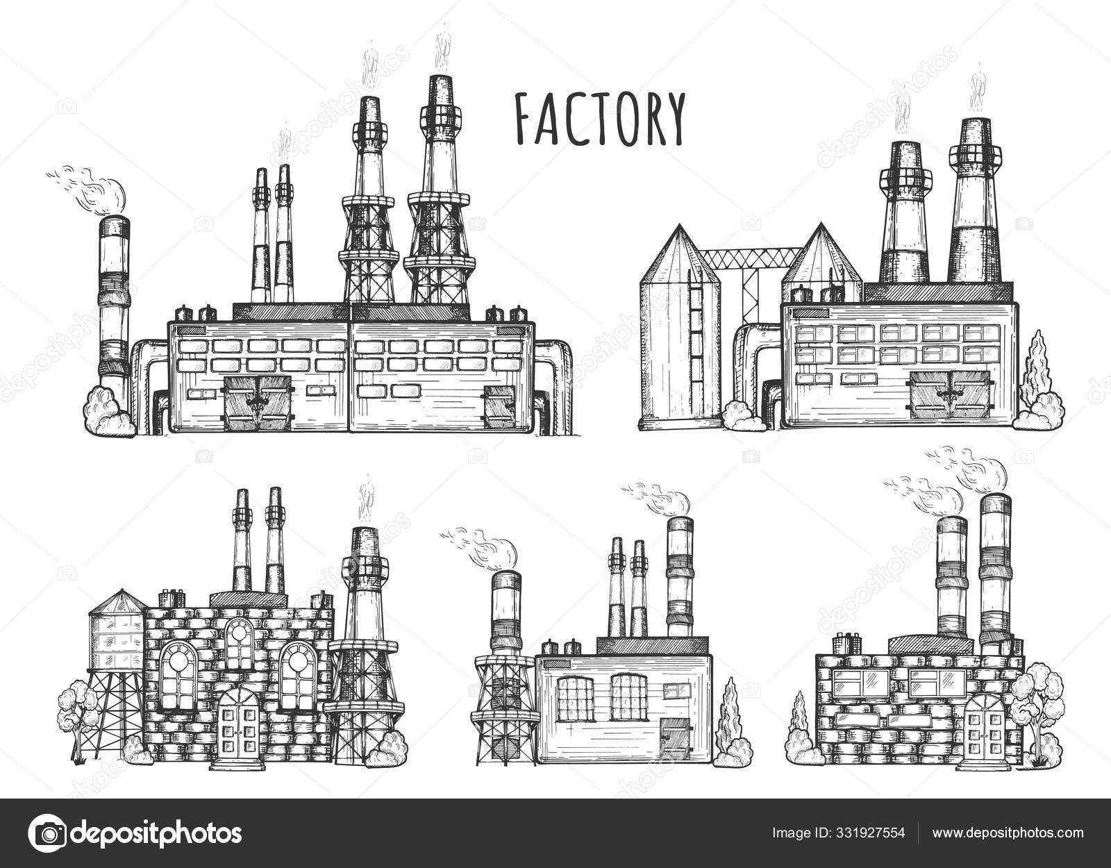 Industrial Building Drawing