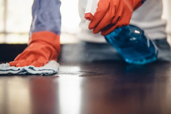 I'll Keep Wiping Its Spotless Cropped Shot Asian Man Cleaning Stock ...