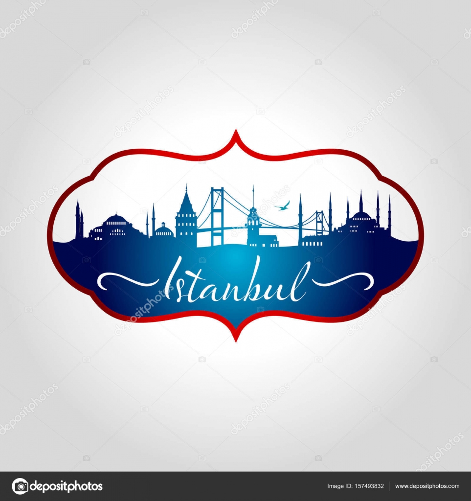Istanbul logo, icon and symbol vector illustration — Stock Vector ...