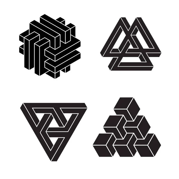 Impossible shapes Vector Art Stock Images | Depositphotos