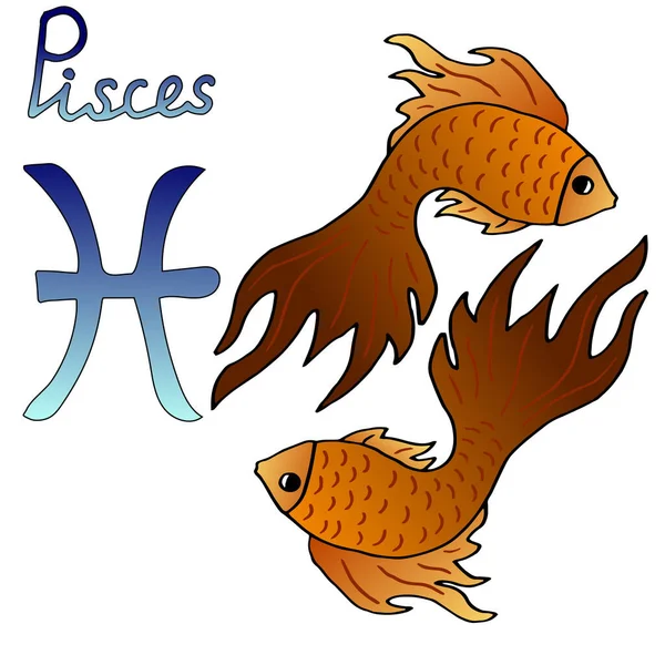 Pisces Fish Symbol Art