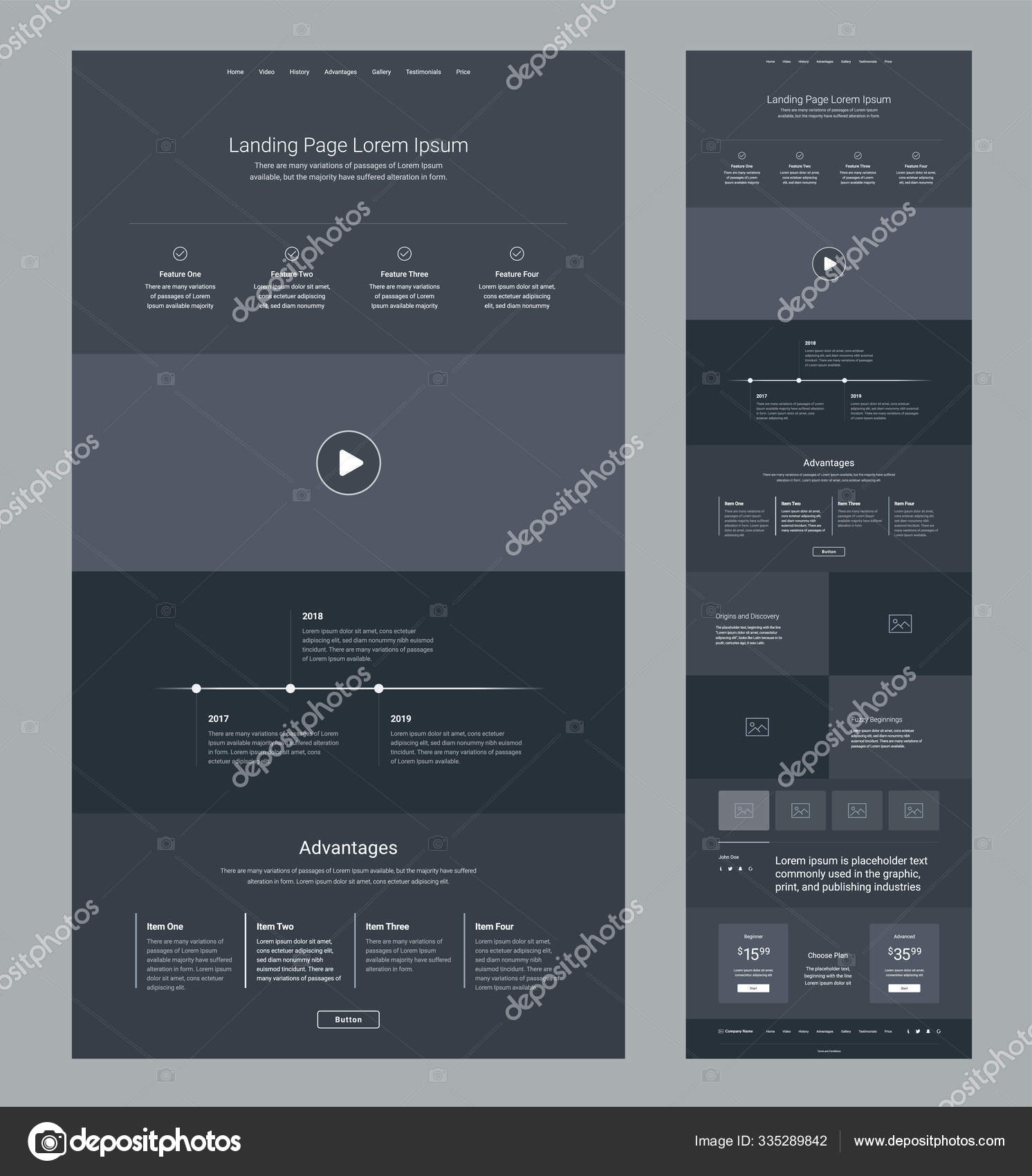 Modern Page Layout Modern Page Layout