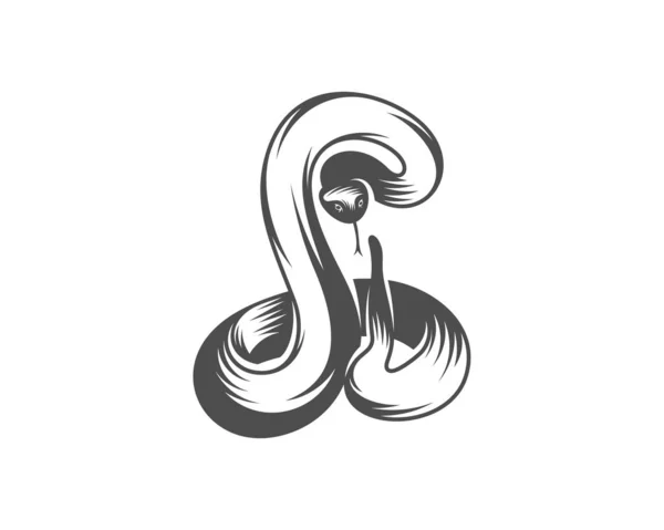 Python Snake Logo Vector Animal Graphic Snake Design Template ...