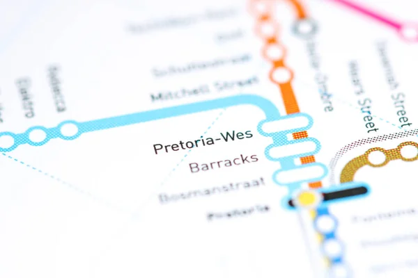 Tshiawelo Station. Johannesburg Metro map. Stock Photo by ...