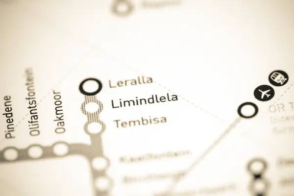 Tshiawelo Station. Johannesburg Metro map. Stock Photo by ...