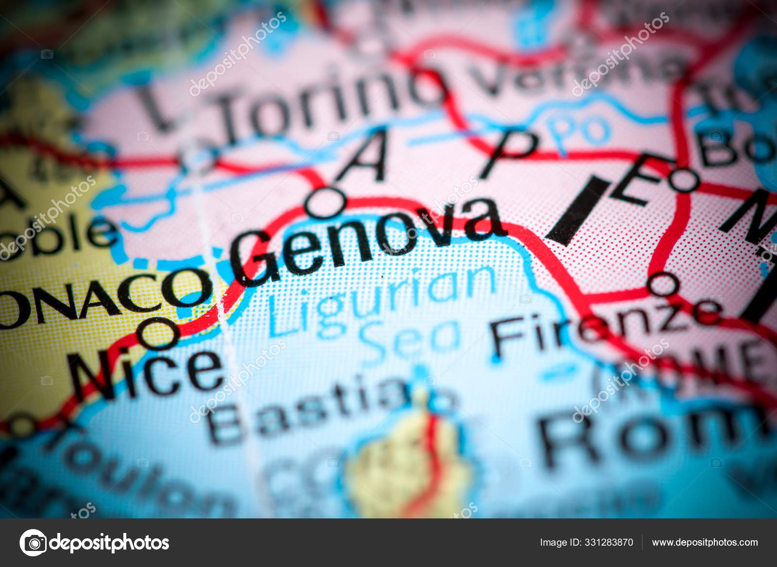 genova mapa turistico