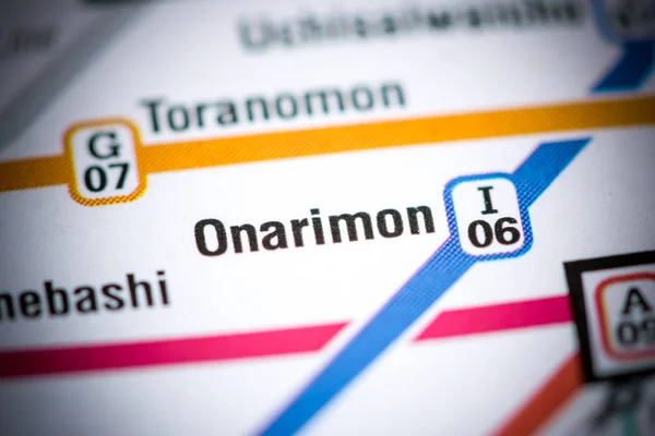 Shimura-sanchome Station. Tokyo Metro map. Stock Photo by ...