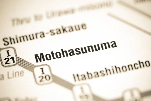 Shimura-sanchome Station. Tokyo Metro map. Stock Photo by ...