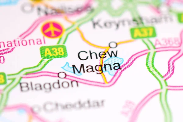 Magna. United Kingdom on a map - Stock Image - Everypixel