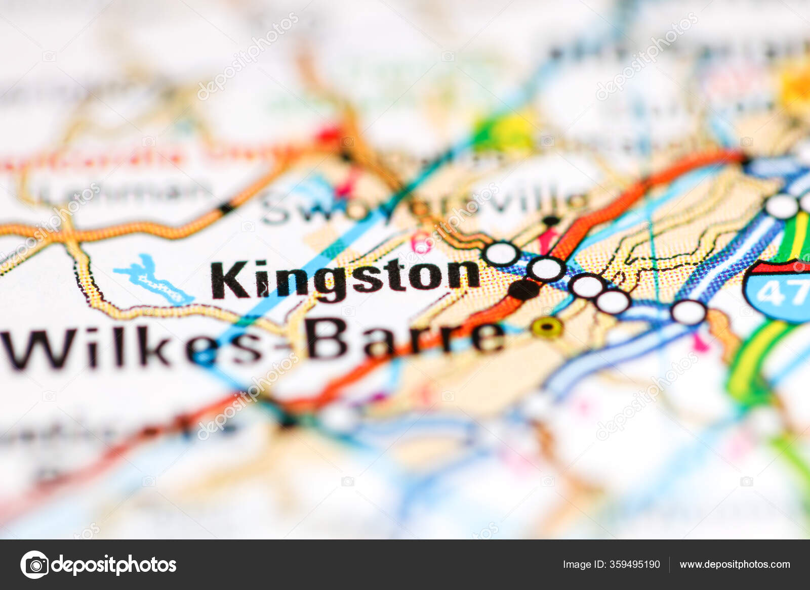 Kingston Pa Map