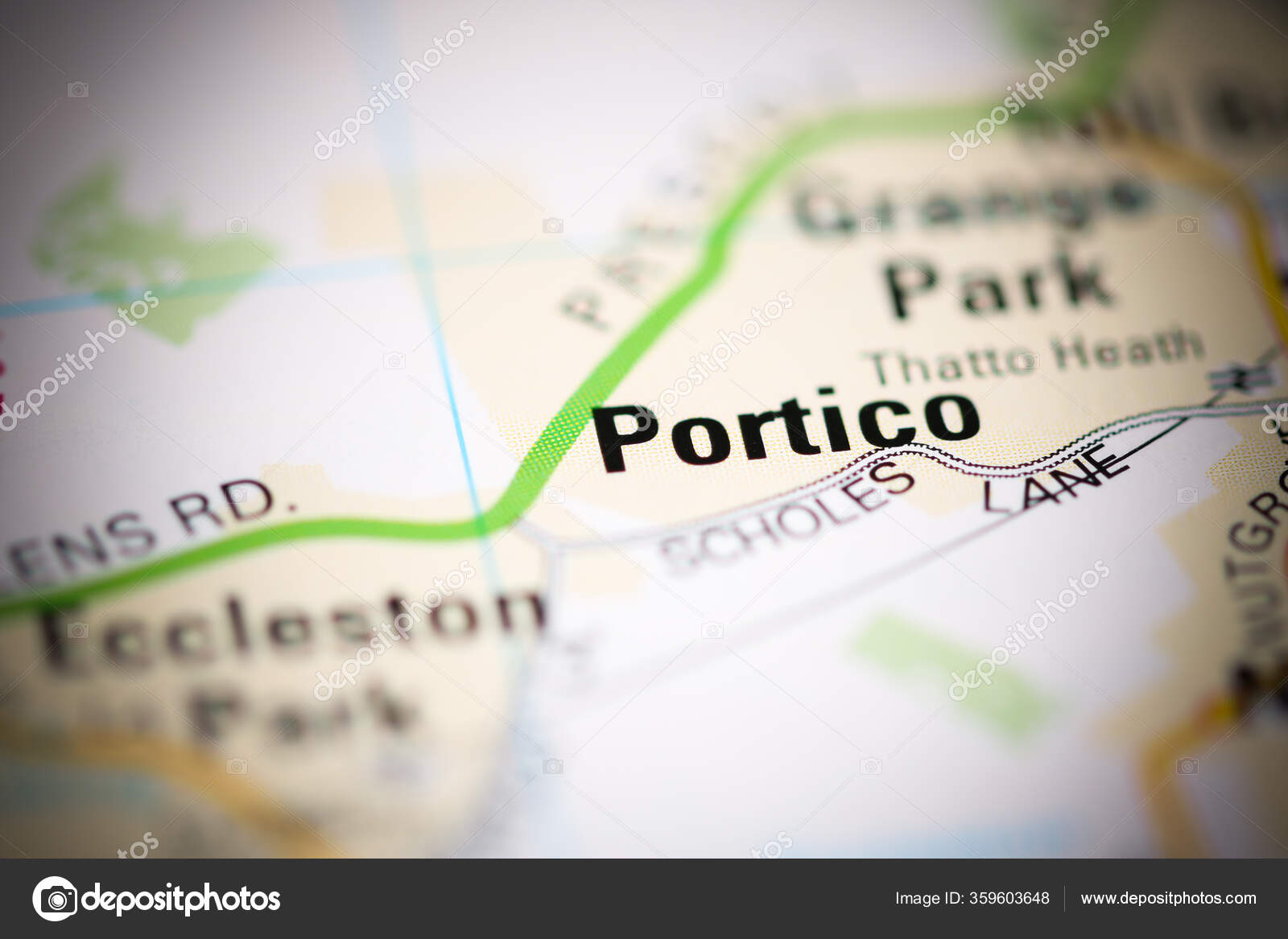 Portico Geographical Map Stock Photo by ©aliceinwonderland2020 359603648