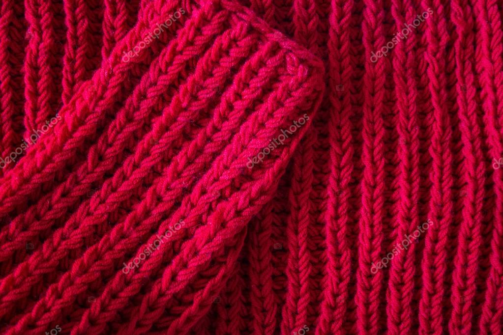 Red knitting wool texture — Stock Photo © cellar-door #148293831