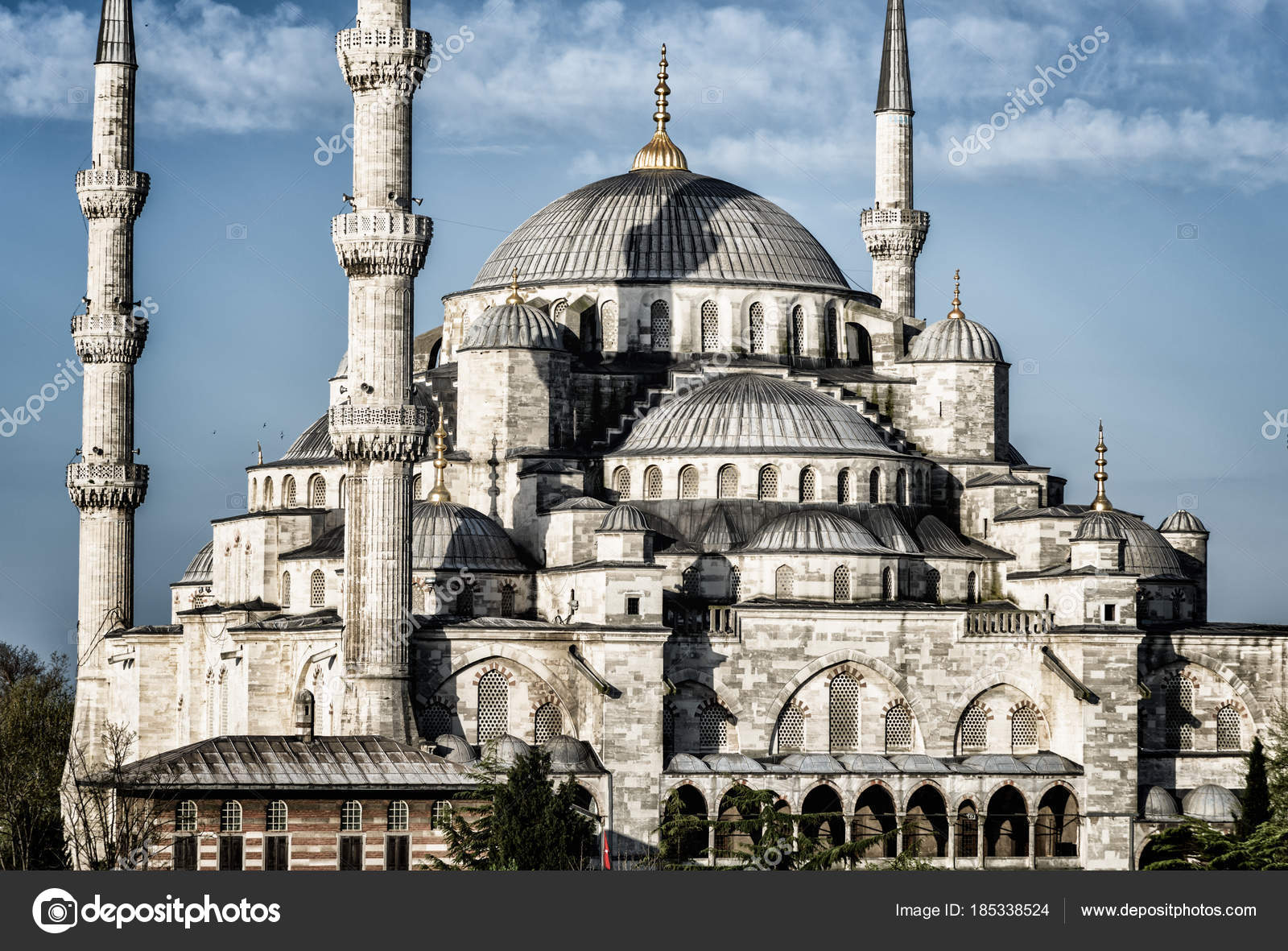Sehzade Mosque Rial Mosque Located District Fatih Istanbul Turkey Stock ...