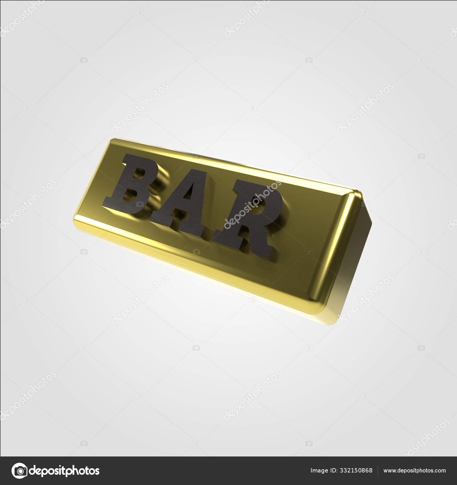 Slot Machine Bar Symbol