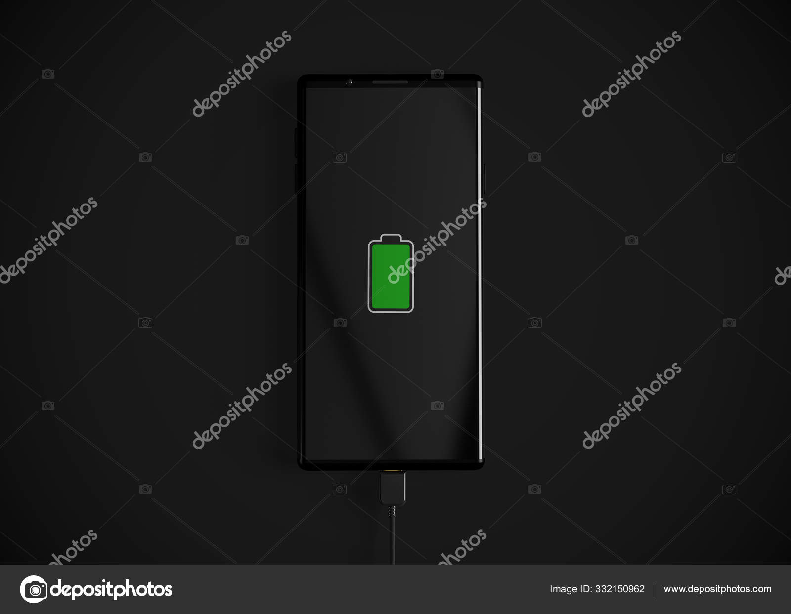 Smartphone Mobile Phone Back Mock Render — Stock Photo © nermin99 ...