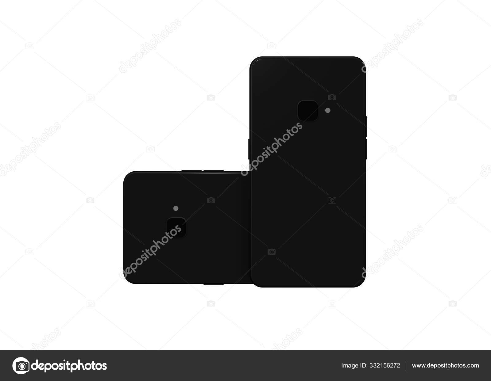 Smartphones Mobile Phones Back Mock Render — Stock Photo © nermin99 ...