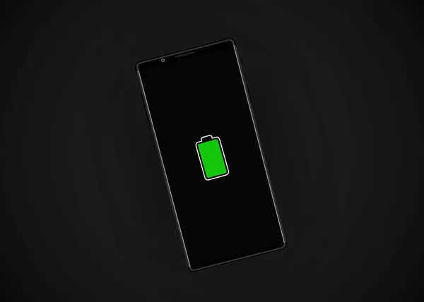 Smartphone, Mobile Phone, Back. Mock Up. 3D Render - Stock Image ...