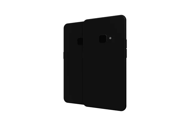 Smartphones Mobile Phones Back Mock Render Stock Photo by ©nermin99 ...