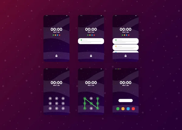 Smartphones Mobile Phones Screens Render Stock Vector Image by ©nermin99 #332321480