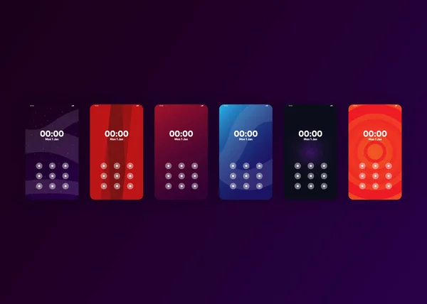 Smartphones Mobile Phones Screens Render Stock Vector by ©nermin99 ...