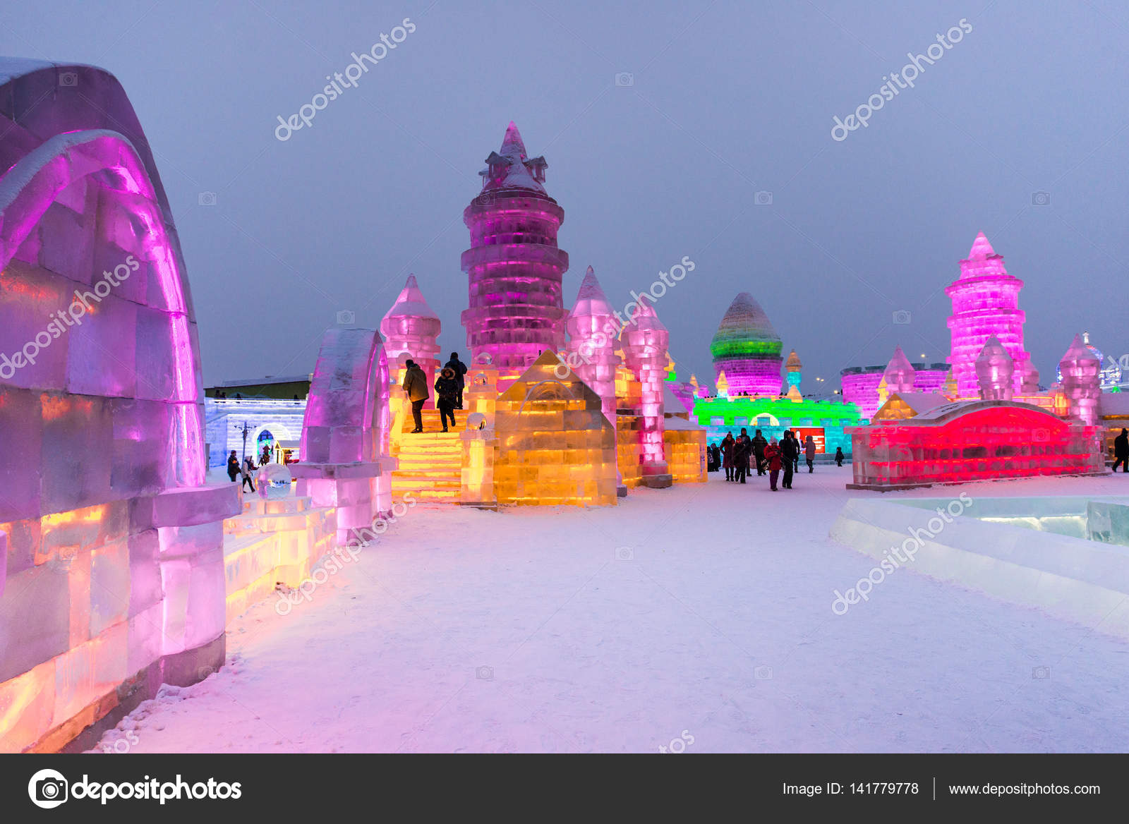 China Harbin Ice Festival 2017