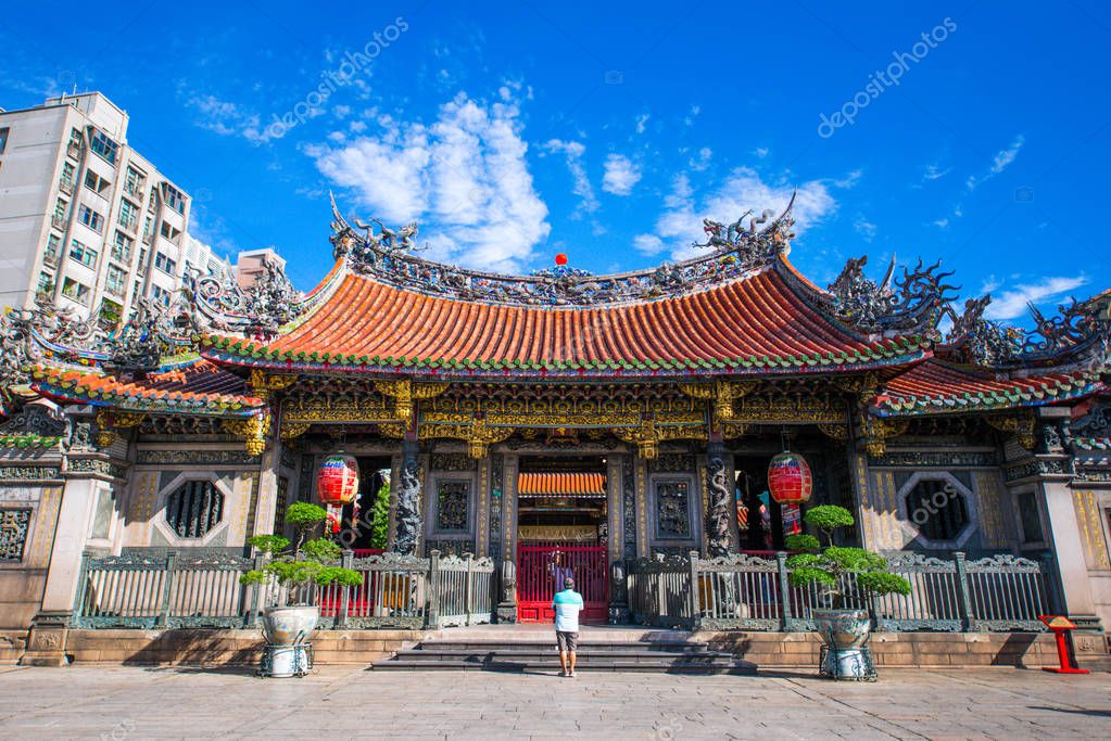 Longshan Temple is the name of at least five famous temples in Taiwan ...