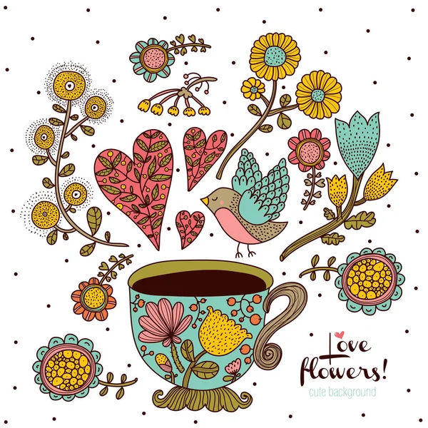 Tea party cartoon Vector Art Stock Images | Depositphotos