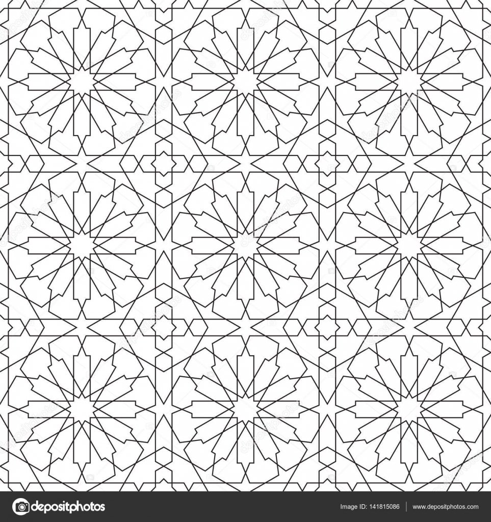 Islamic seamless vector Stock Vector by ©Yapanda 141815086