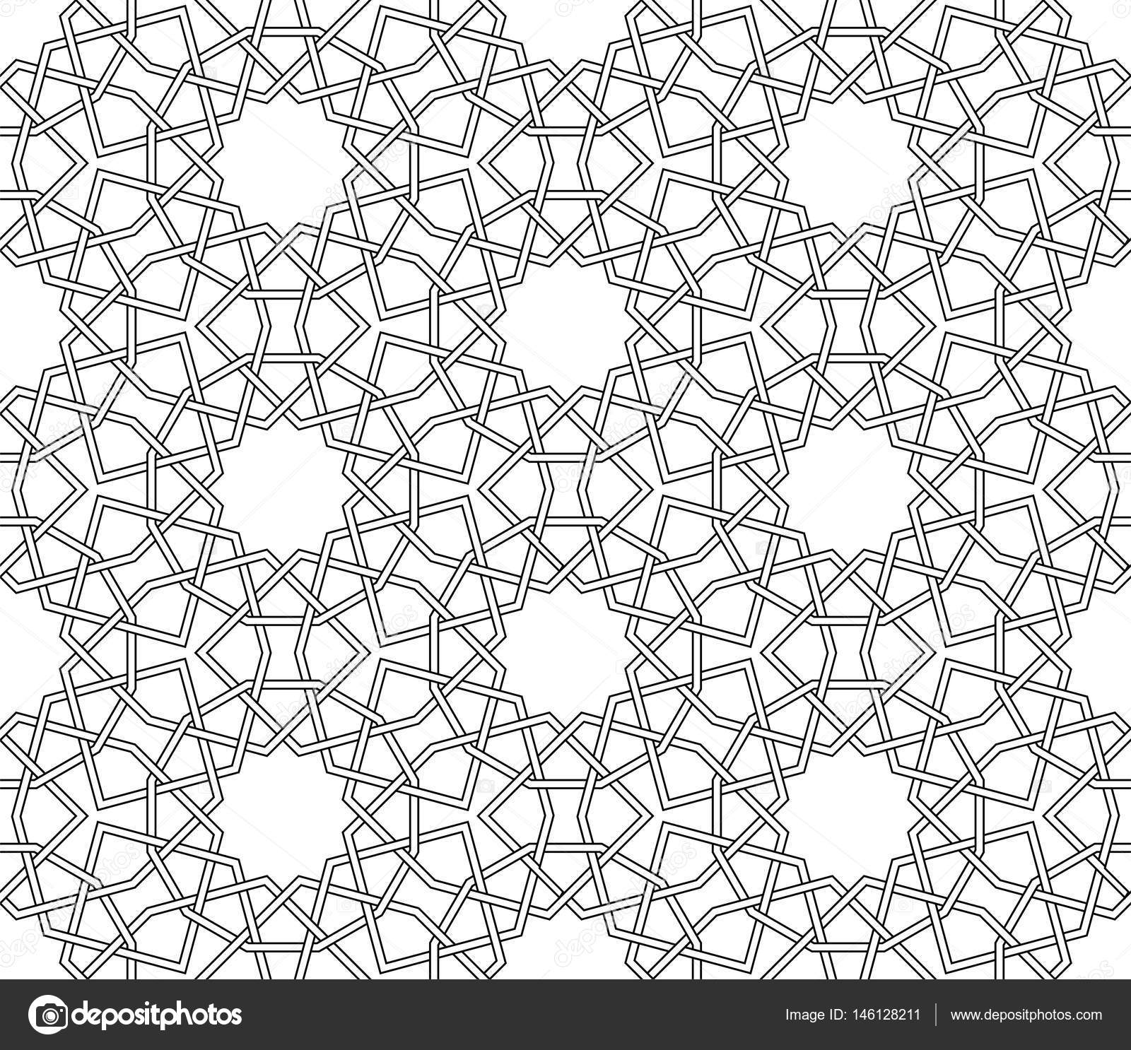 Islamic seamless vector Stock Vector by ©Yapanda 146128211