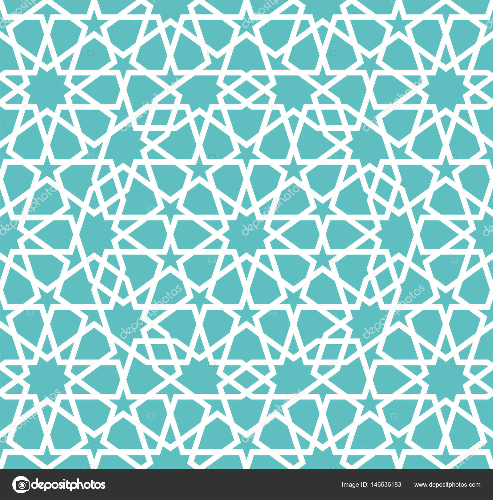 Islamic seamless vector Stock Vector by ©Yapanda 146536183