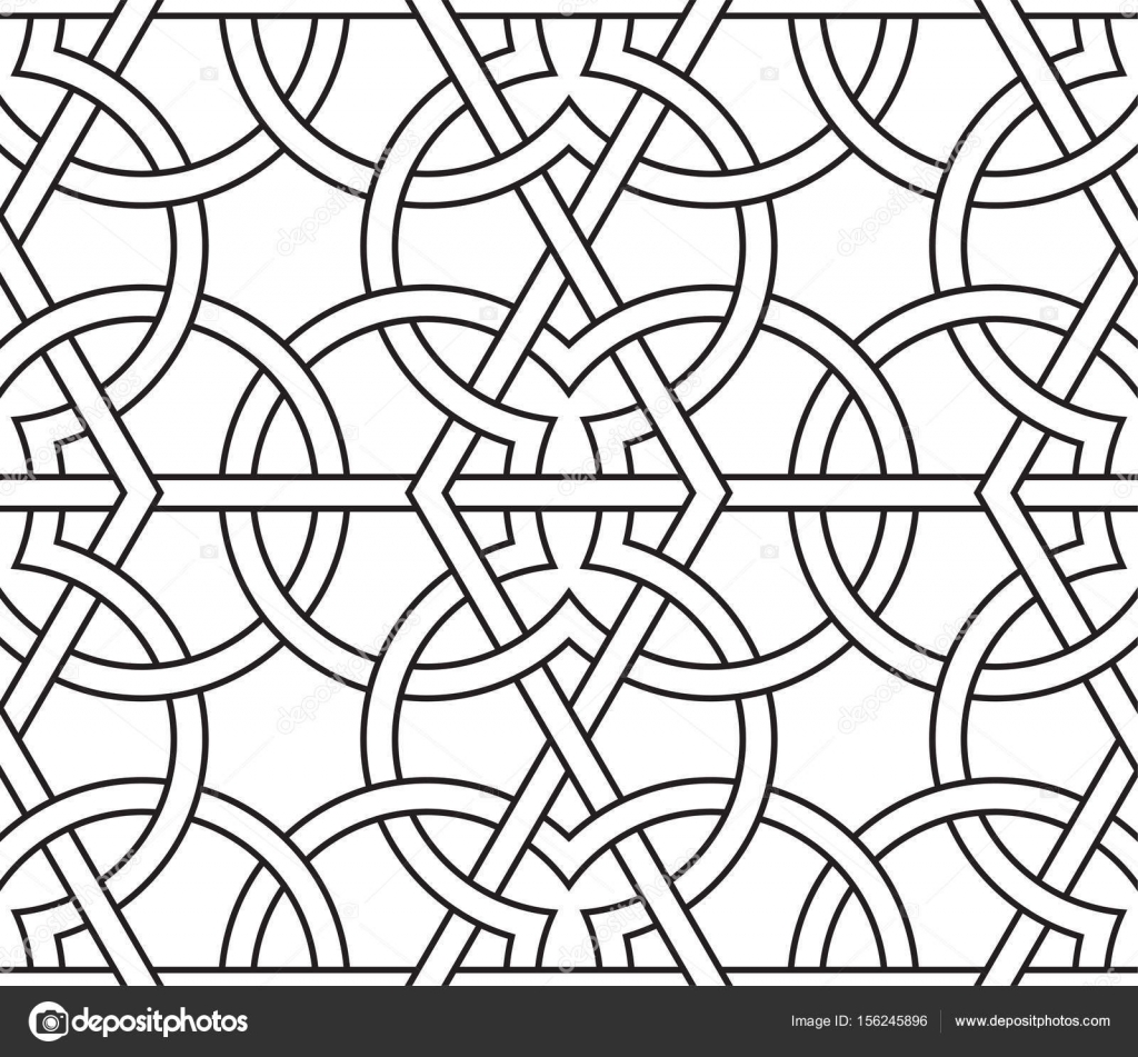 Islamic seamless vector Stock Vector by ©Yapanda 156245896