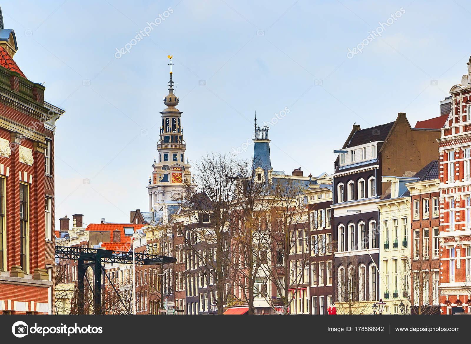 Westerkerk Church tower in Amsterdam, Holland — Stock Photo © Kisa ...