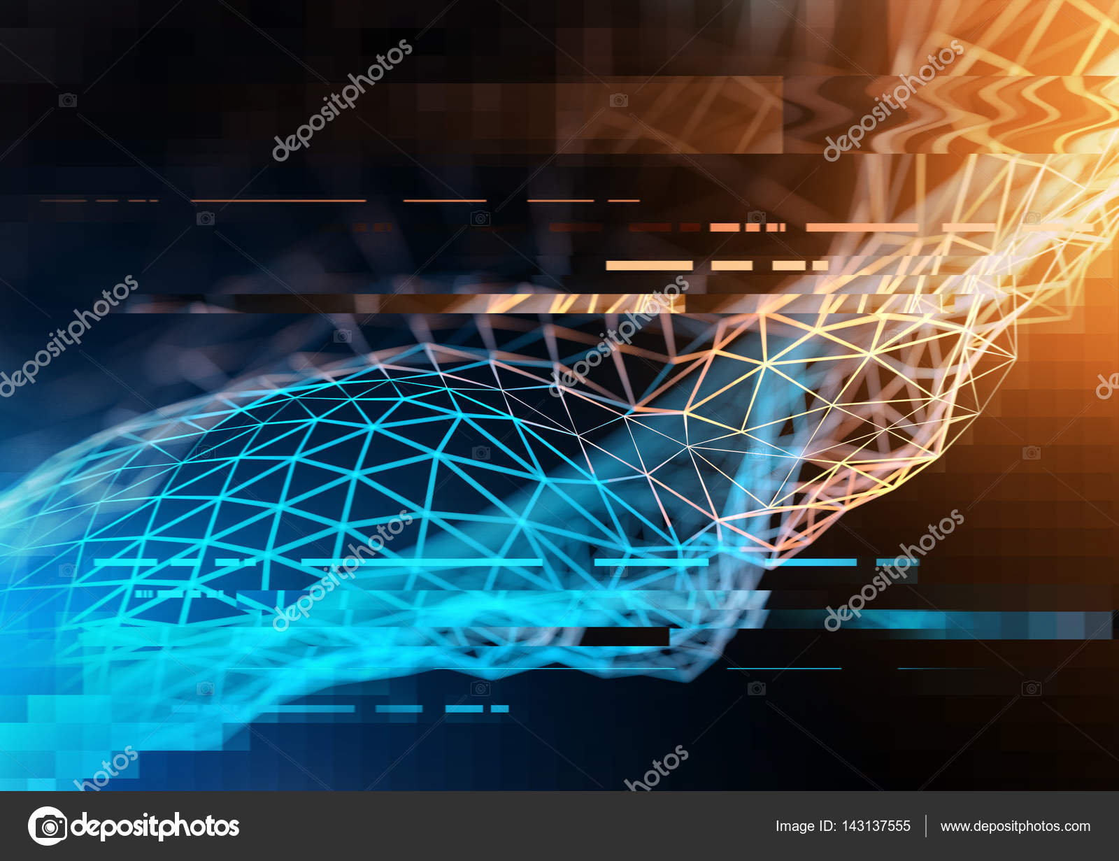 Technology And Business visualization — Stock Photo © solarseven #143137555