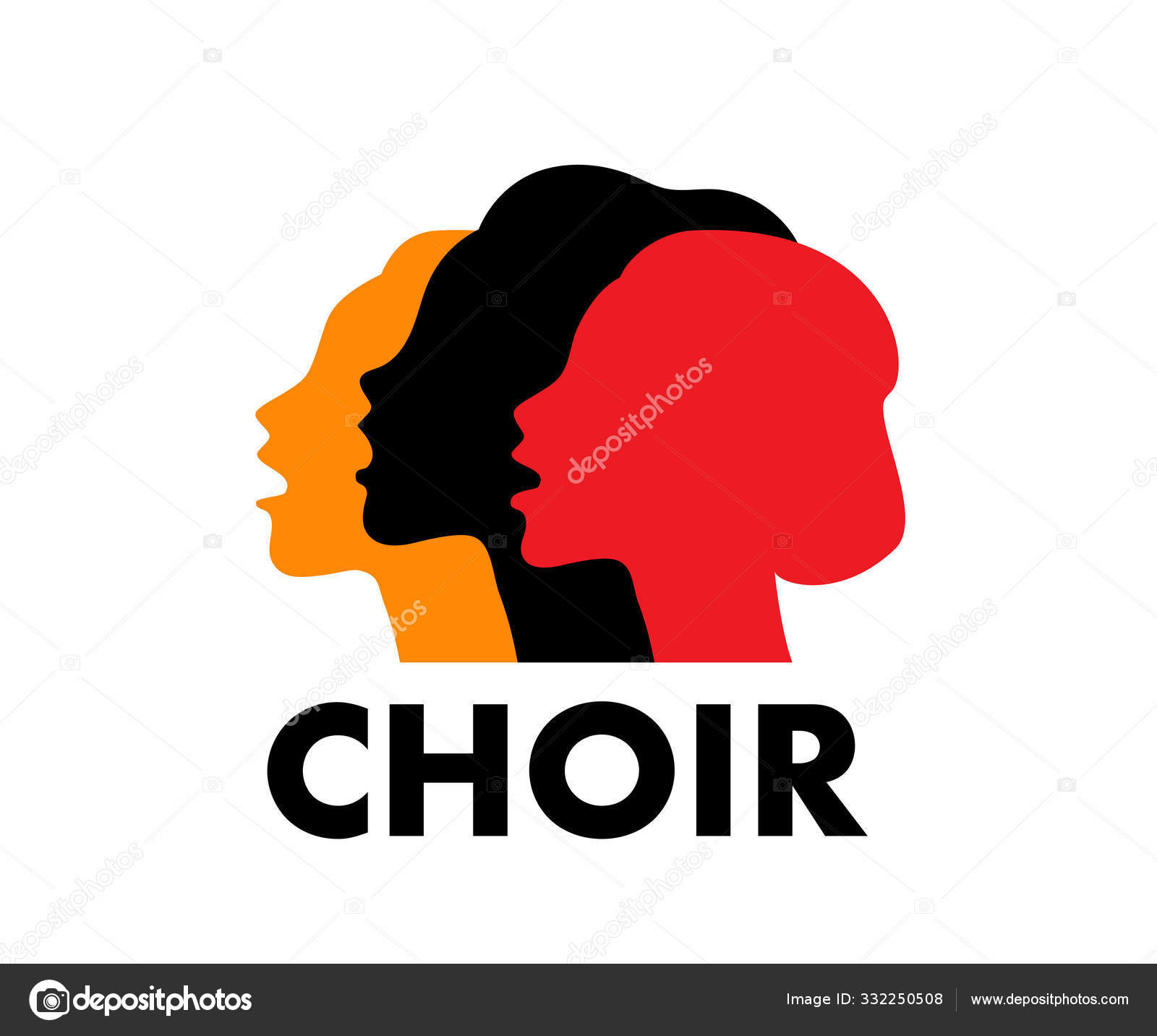 Gospel Choir Silhouette