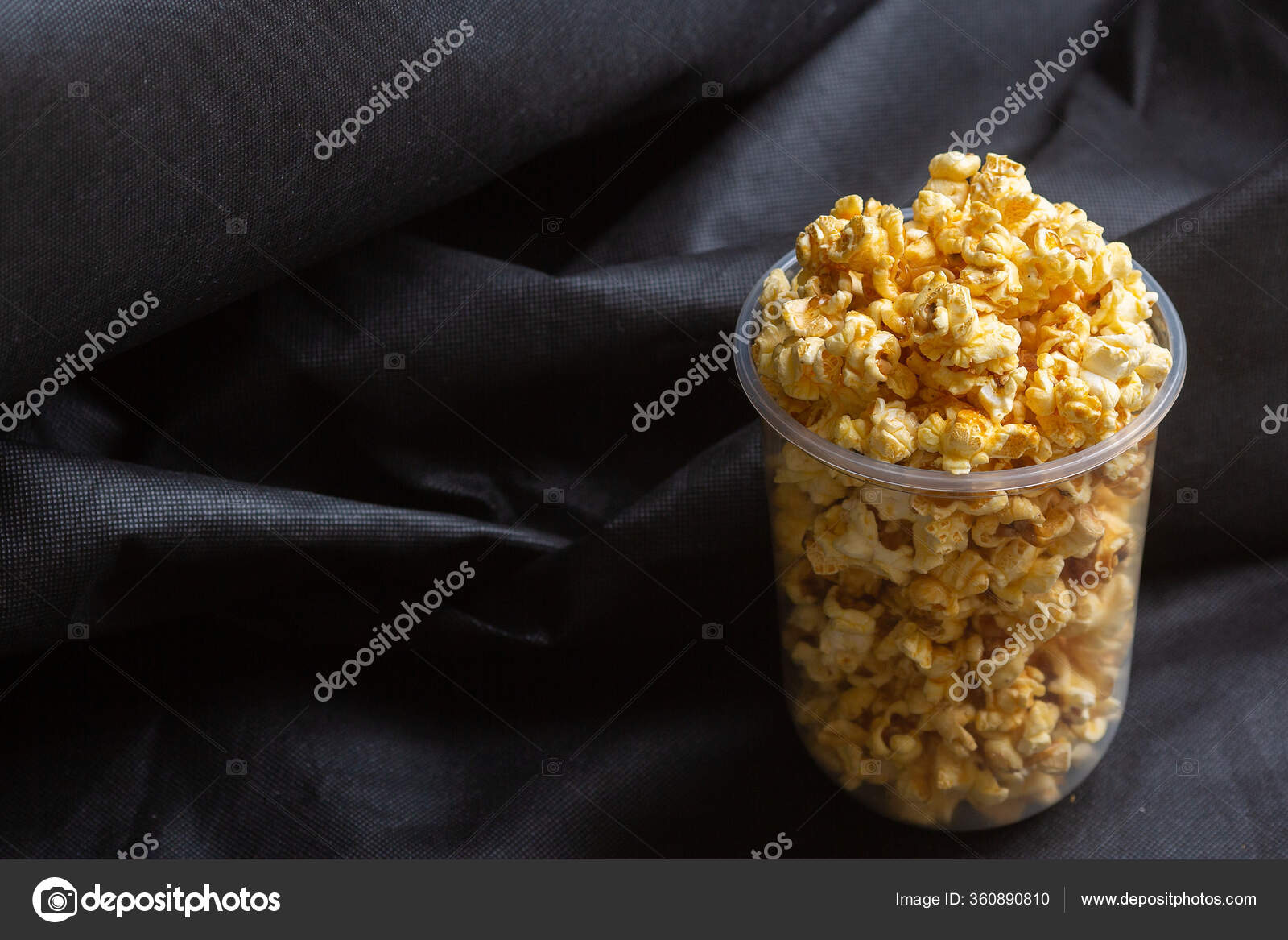 Popcorn Large Bucket ⬇ Stock Photo, Image by © PAPASTUDIO #360890810