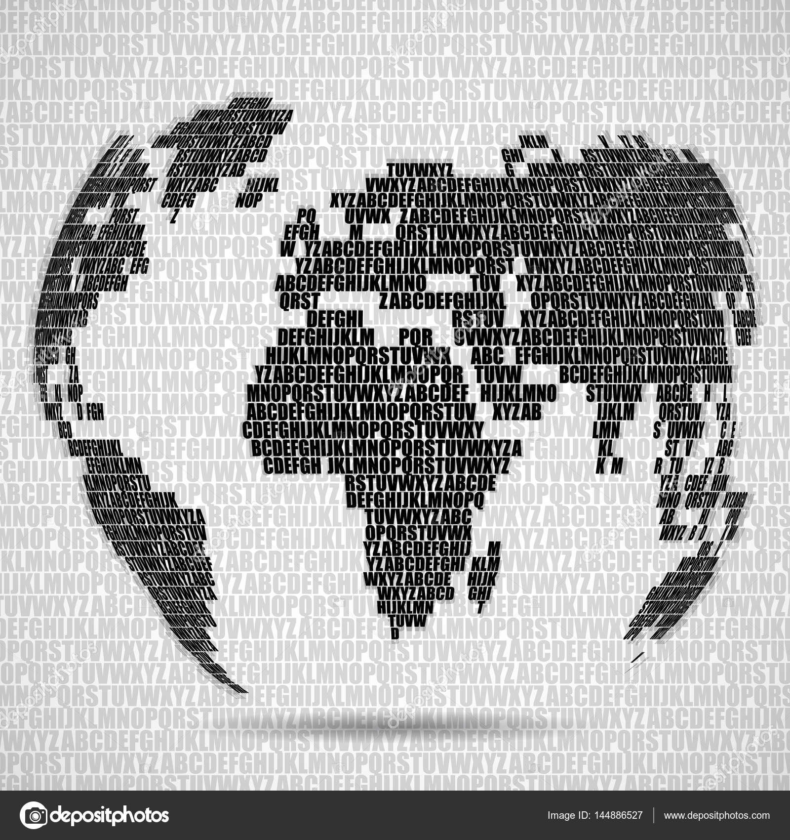 Alphabet Map Letters