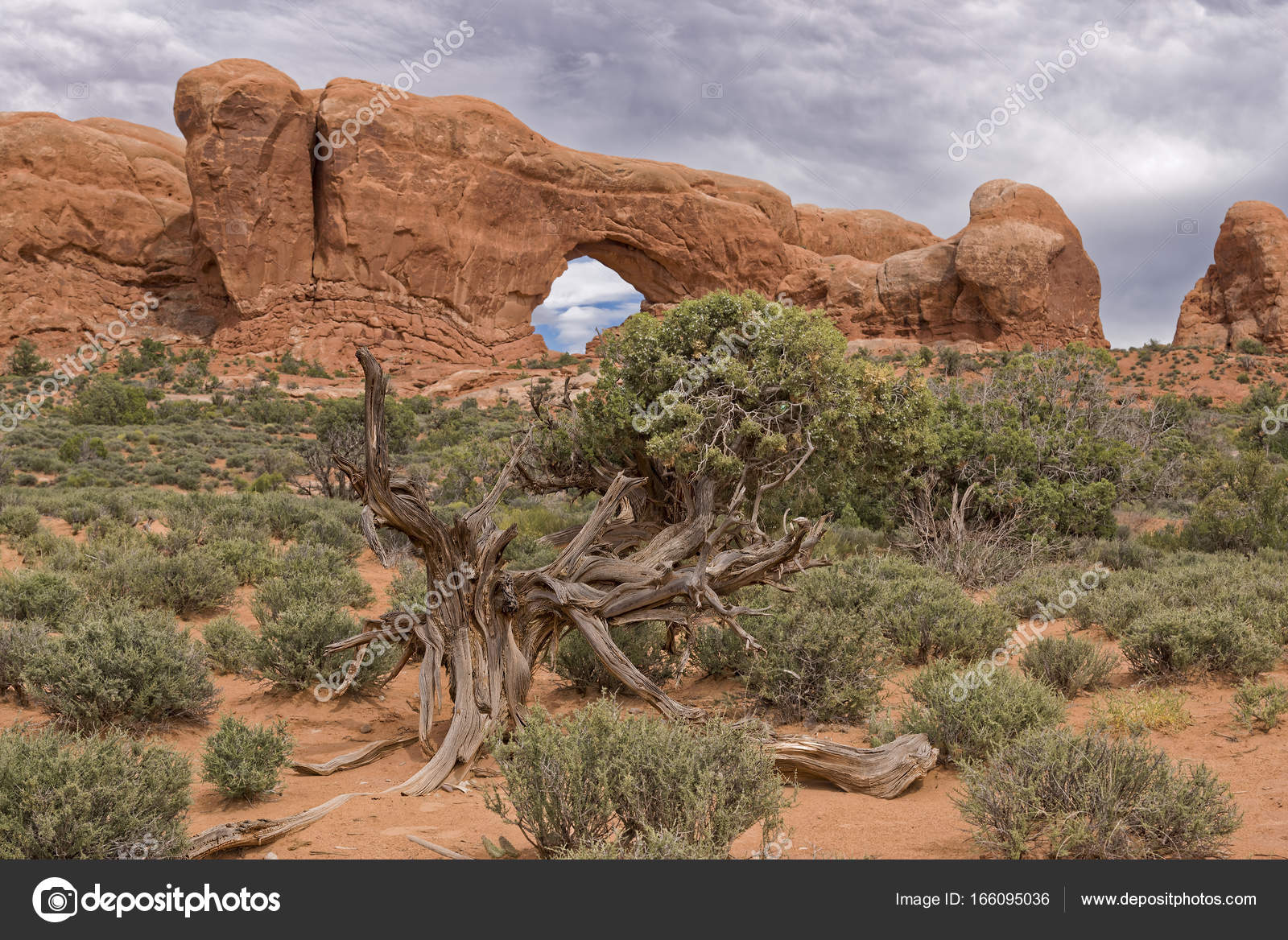 Arches of Red Rock. Stock Photo by ©osmar01 166095036