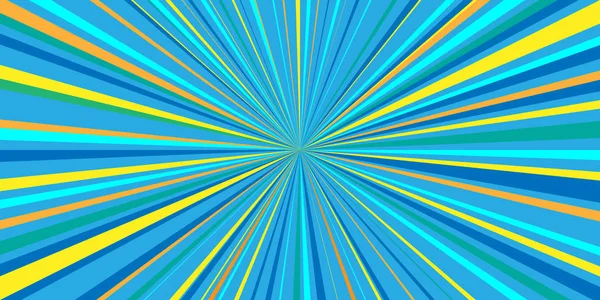 Rayos de colores Vector Art Stock Images | Depositphotos